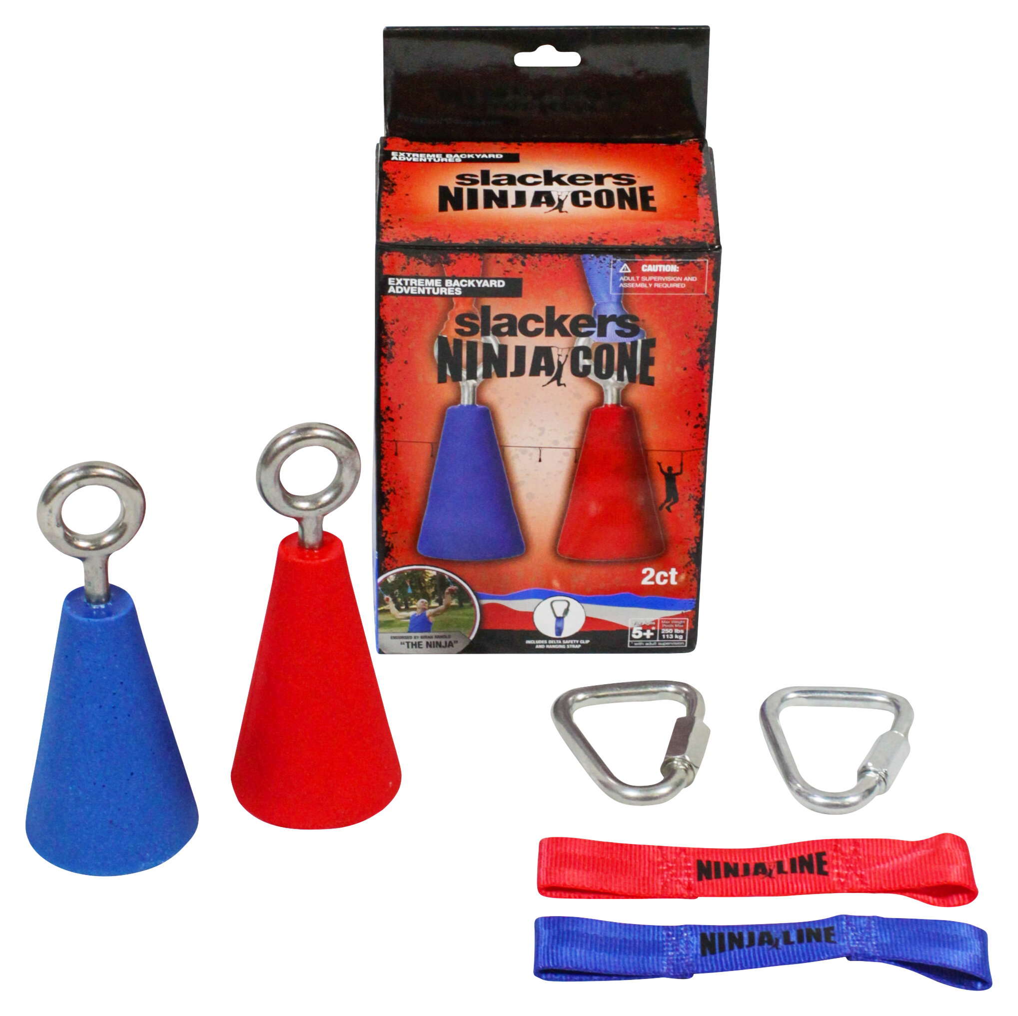 B4 ADVENTURE Slackers Ninjaline Ninja Cone Set | Bass Pro Shops